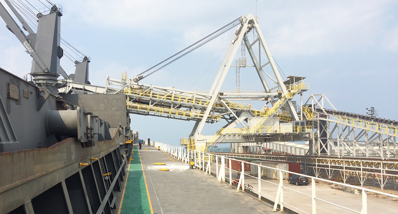 Ship loader - Indonesia | Bruks Siwertell