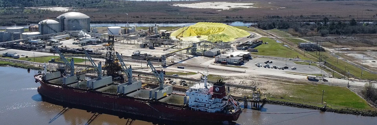 Unique sulfur-handling expertise | Bruks Siwertell