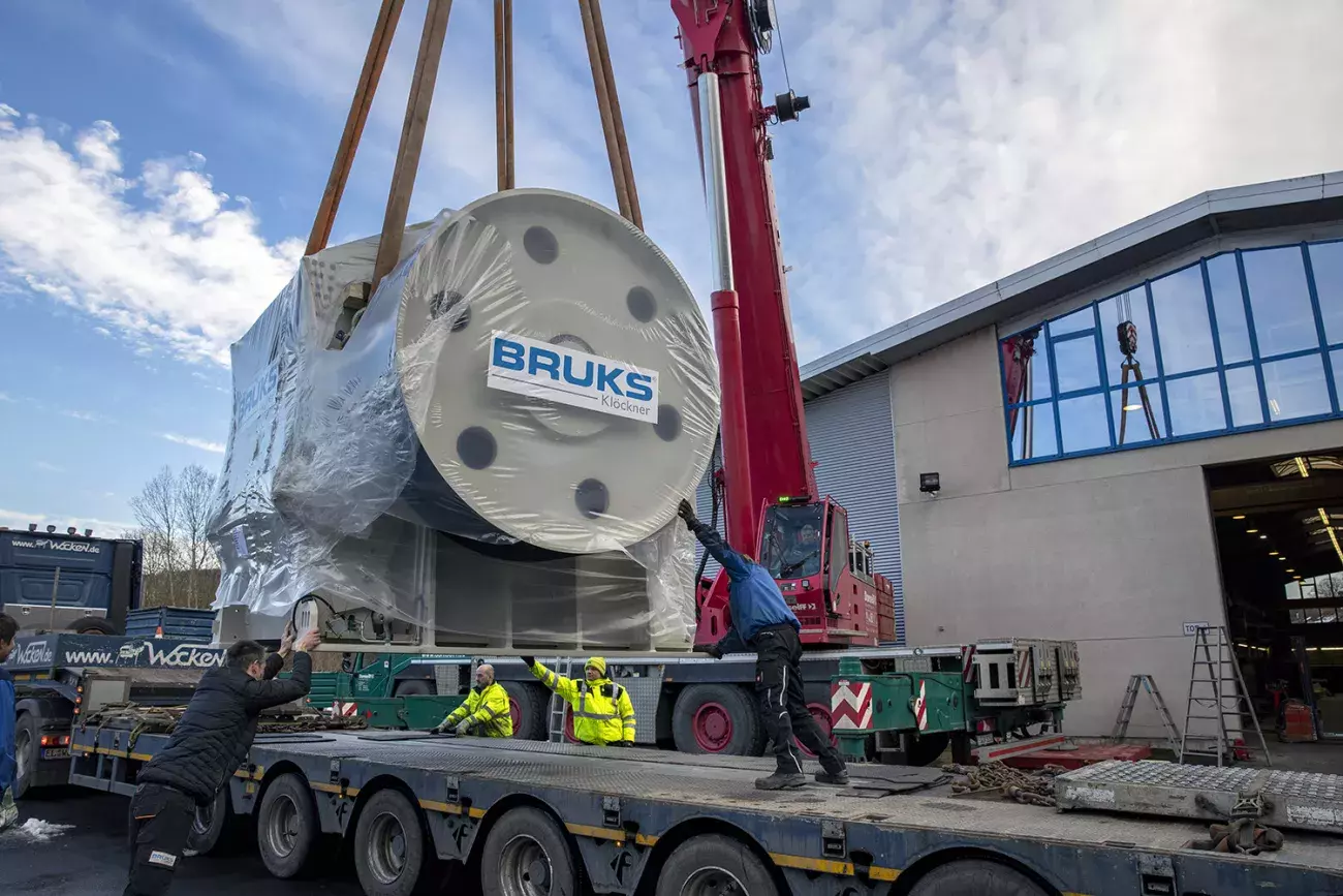 LARGE BRUKS DRUM CHIPPER HEADS TO US PELLET PLANT | Bruks Siwertell