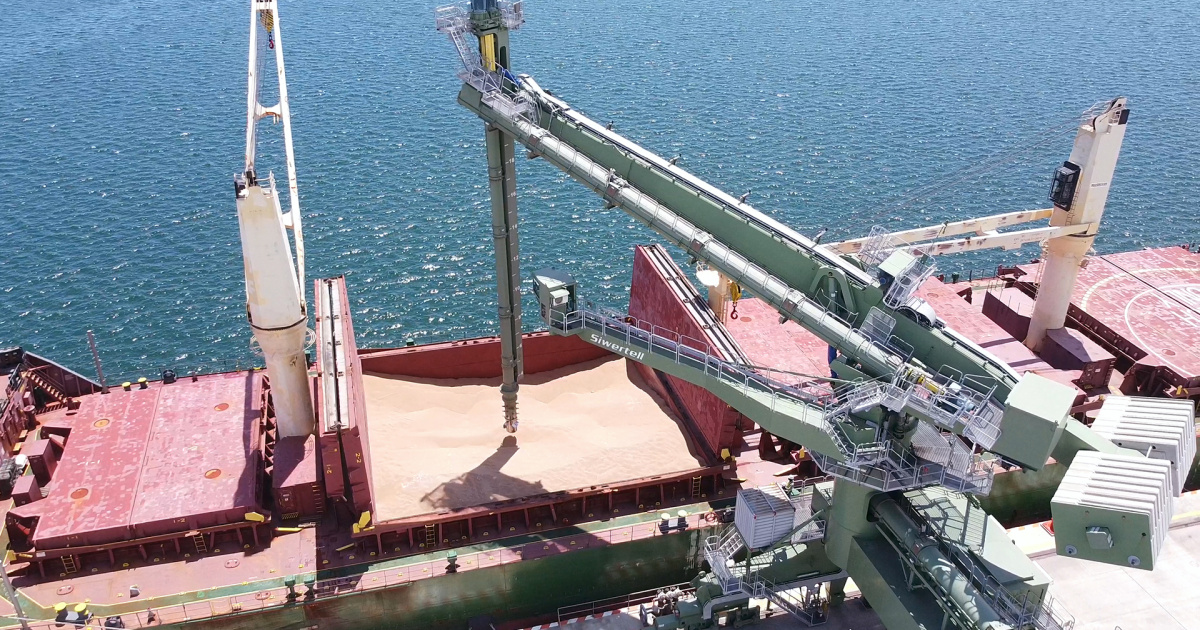 Ship unloading | Bruks Siwertell