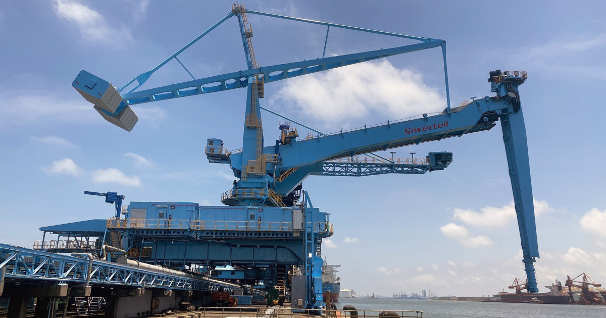 Ship unloader - Taiwan | Bruks Siwertell